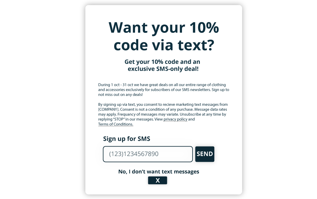 SMS opt-in – why SMS consent is important