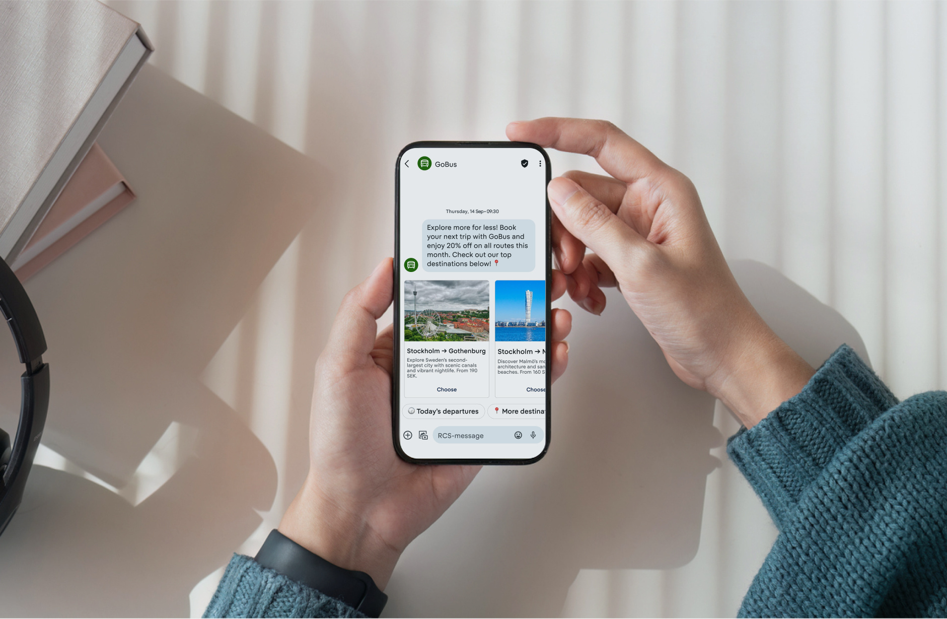 The difference between RCS and RCS Business Messaging (RBM)